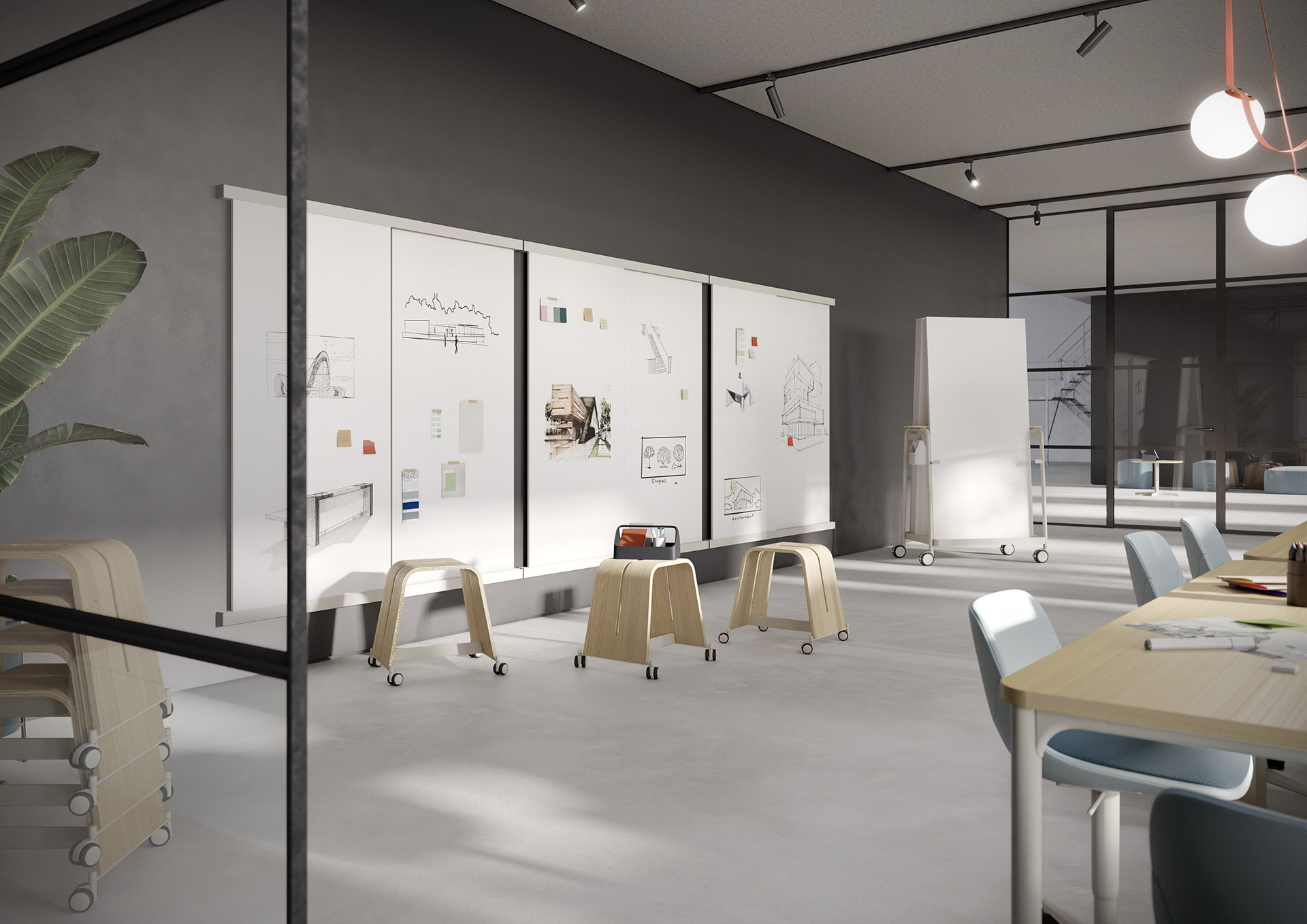 New Work: Zukunft der Arbeitswelt gestalten mit flexiblen Bürokonzepten - Raumhaus